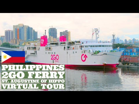 Philippines 2GO ferry virtual tour - Manila to Palawan (March 2023 ...