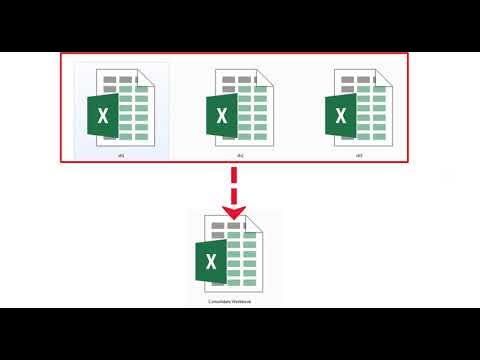 Combine Multiple Excel Files Into One - YouTube