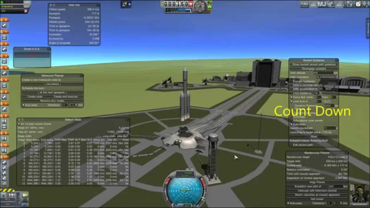 Kerbal Space Program : KSP/RSS/RO/ the Korean Future Rocket KSLV-4 ...