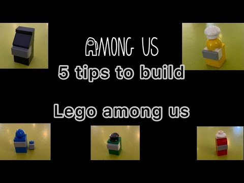 5 tips to build Lego among us characters!!! - YouTube