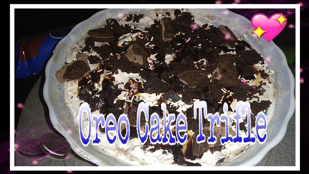 Holi par banye oreo cake trifle mehman b khush aur aap b | Oreo Cake ...