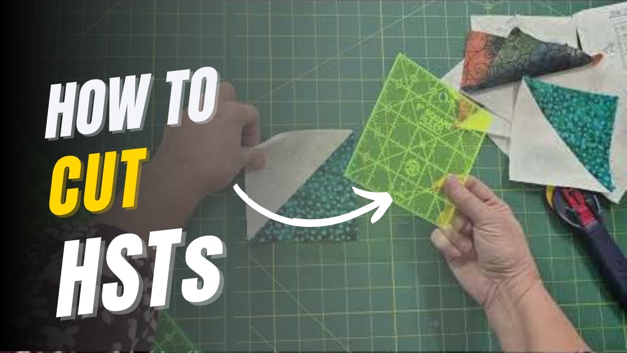 How to Cut Half Square Triangles: Essential Tips for Perfect HSTs - YouTube