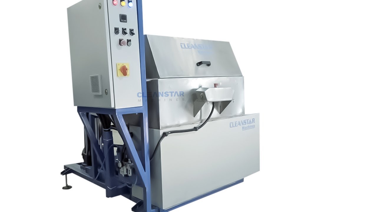 Rotary Basket Type Crate Washing Machine - YouTube