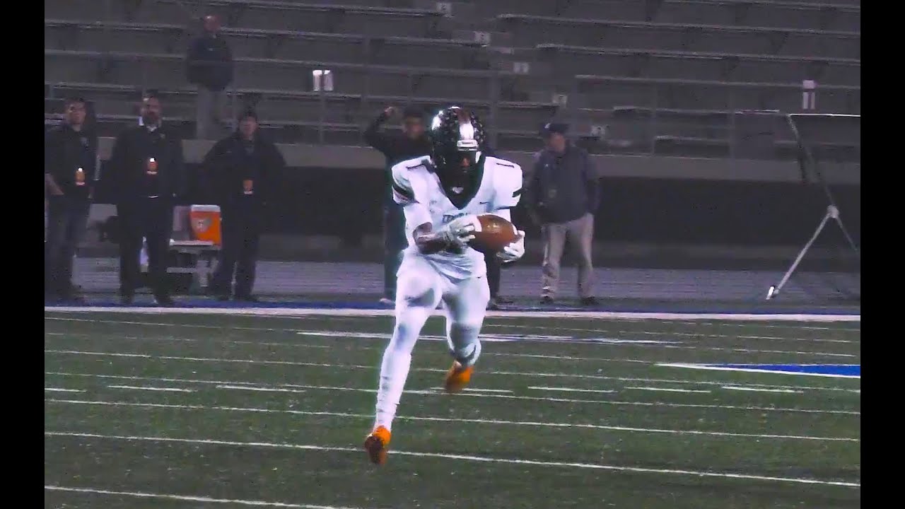 Xavier Worthy TD Catch vs Sierra Canyon CIF state championship game ...