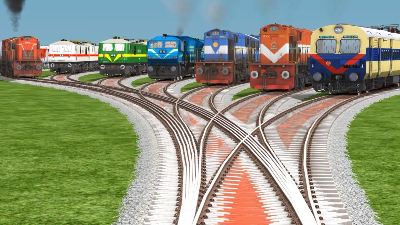 Goods train divided into two partsindianrailways #railway #trending # ...