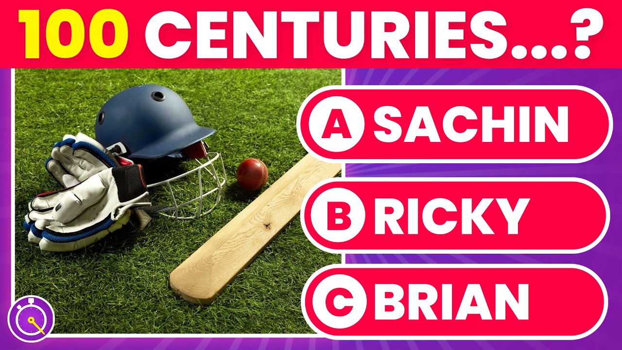 Cricket GK Quiz – Only True Fans Will Pass! 🏏🔥 | General Knowledge Quiz ...