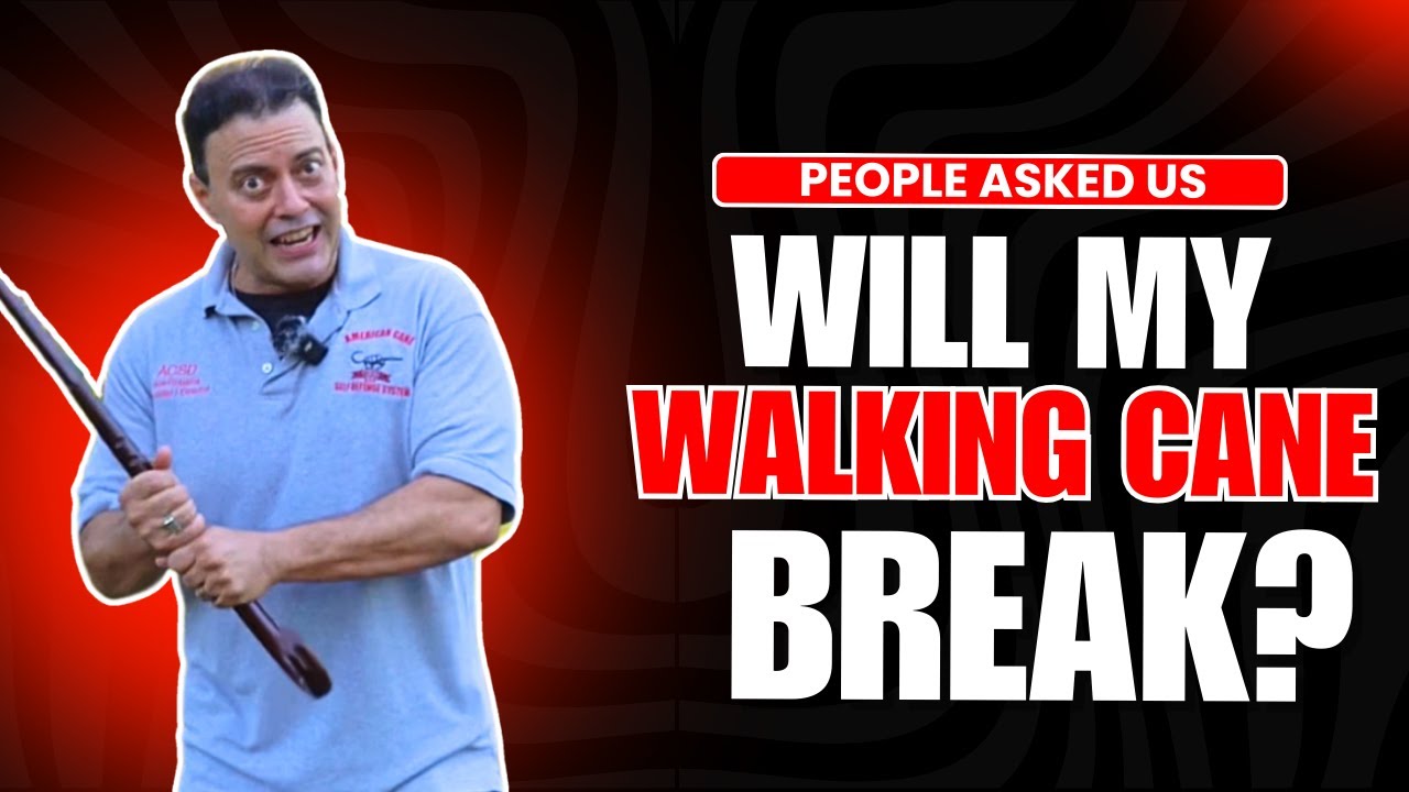Will My Walking Cane Break During Every Day or Self Defense Use? - YouTube