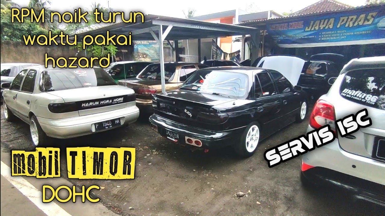 Servis ISC pada mobil timor - YouTube