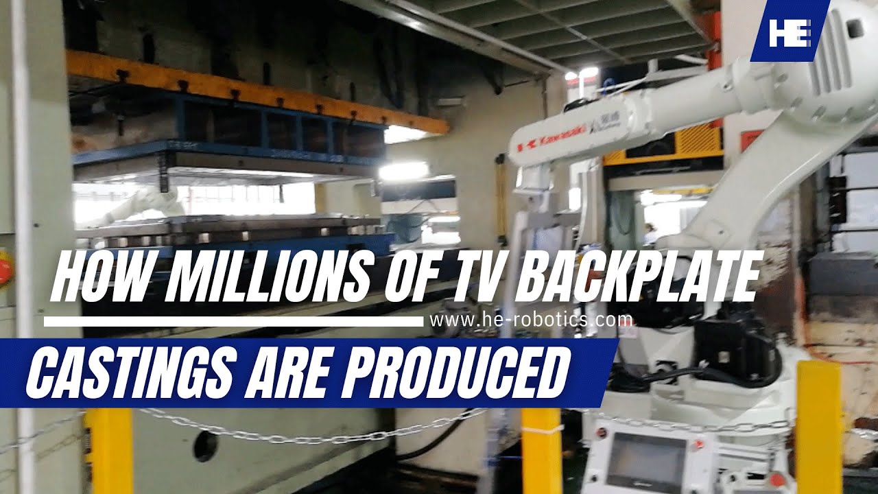 How Millions of TV backplate castings are Produced in a Chinese ...