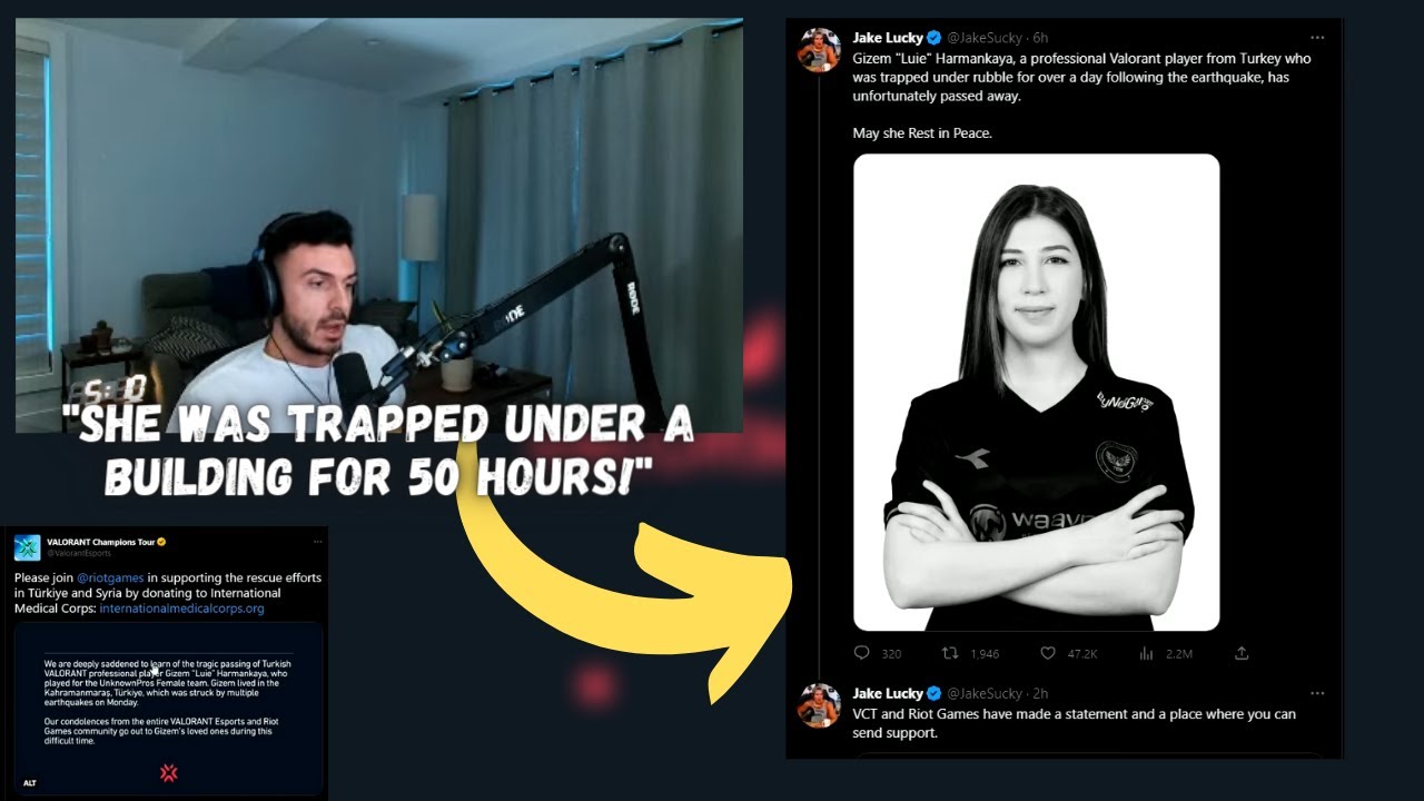 SEN Tarik Reacts to Turkish Female Valorant PRO That Passed Away ...