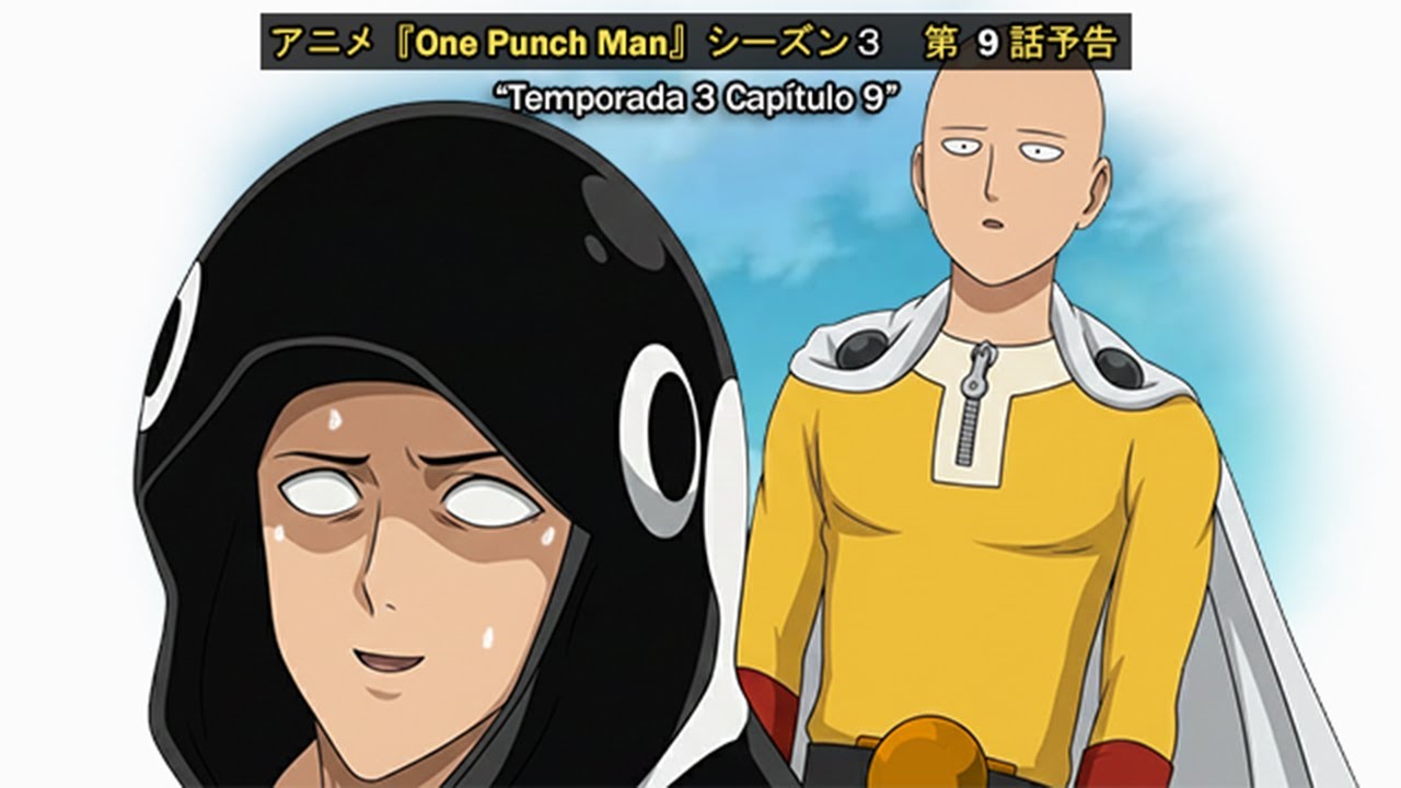 ONE PUNCH MAN Temporada 3 Capítulo 9 ADELANTO: Saitama aparece! Child ...