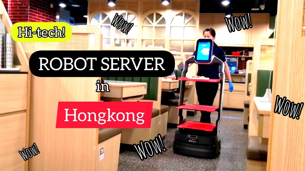 A Robot Server in Hongkong Hanep hi-tech! - YouTube