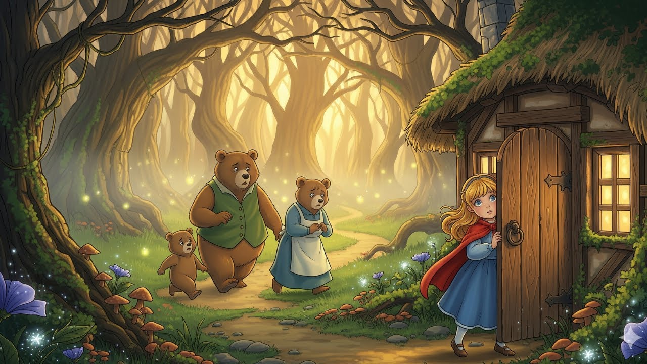 She Picked the WRONG House to Nap In! | Goldilocks and the Three Bears ...