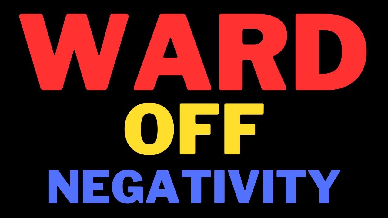 WARD OFF NEGATIVITY |noise subliminal| - YouTube