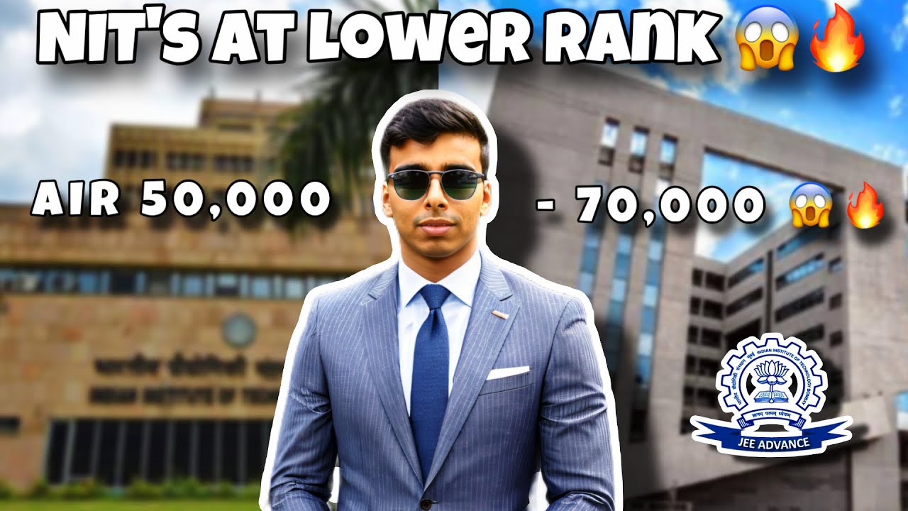 JEE Mains Low Percentile? 🤔 Get Top NIT College at Low Rank 🗿🔥 Top ...