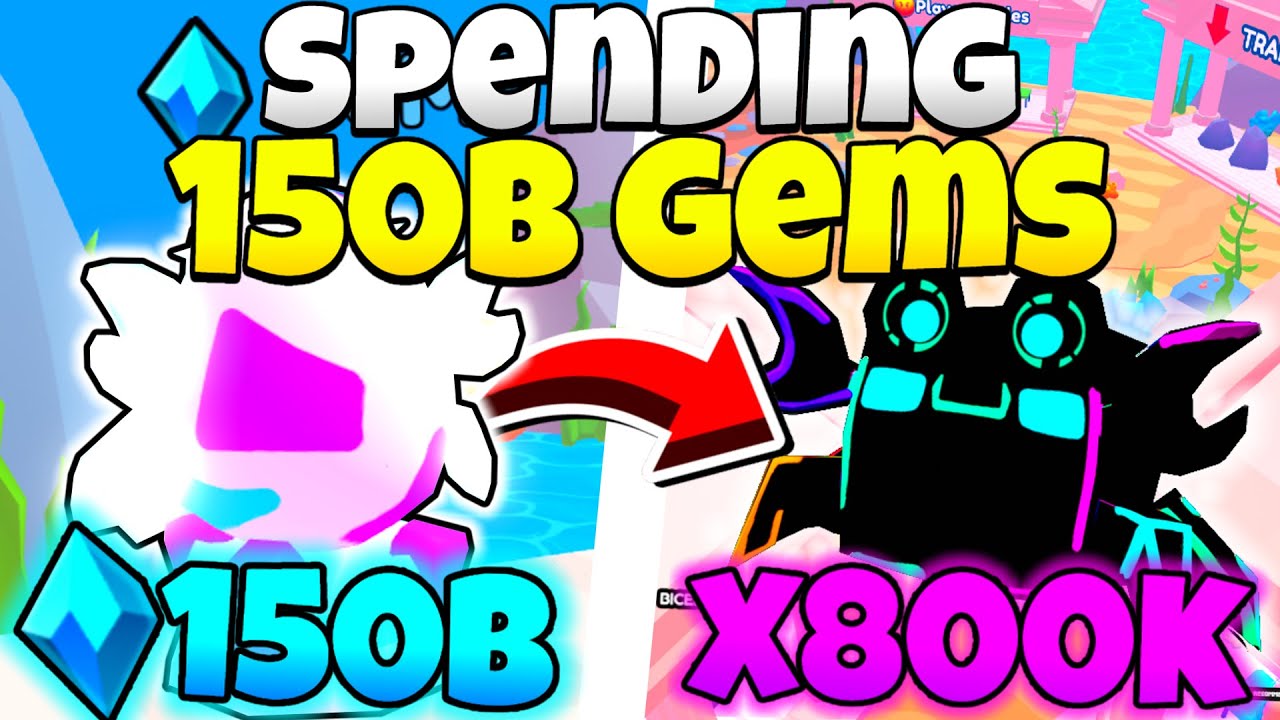 Spending 150B Gems [Arm Wrestling Simulator] - YouTube