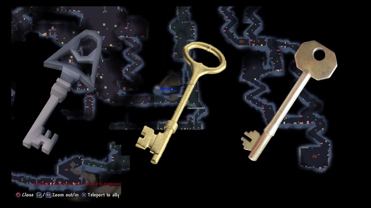 Terraria three biome keys and chests - YouTube