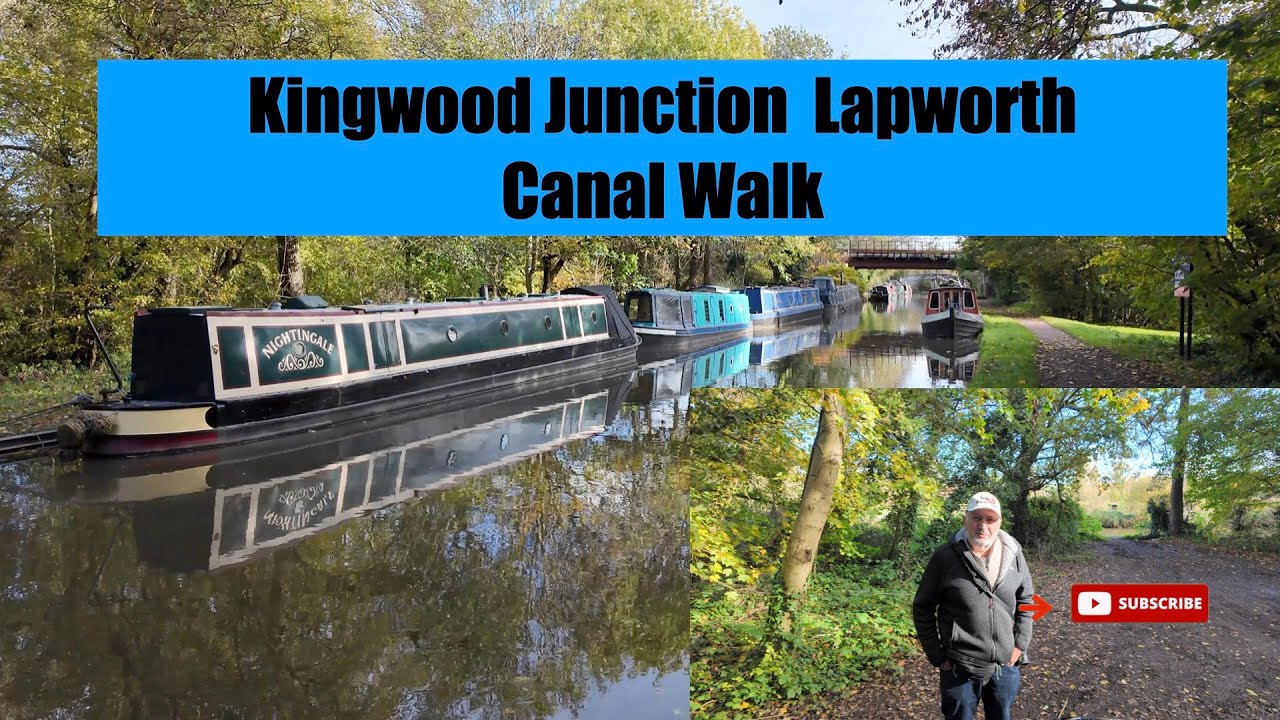 Kingswood Junction Lapworth Canal Walk using the Dji pocket 3 - YouTube