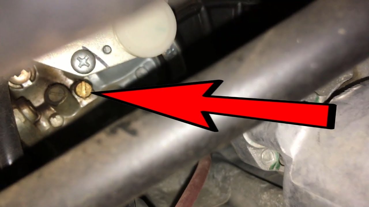 Suzuki Burgman street RPM idling set procedure - YouTube