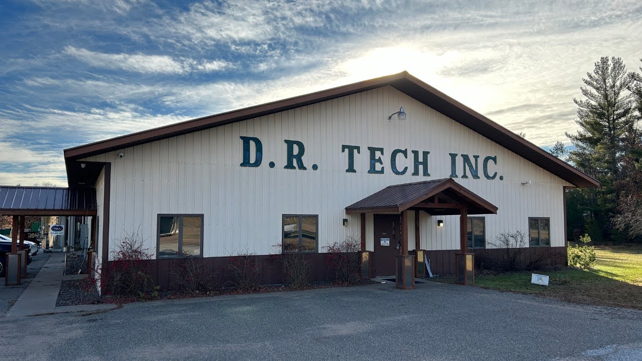 Shop Tour of D.R. Tech - YouTube