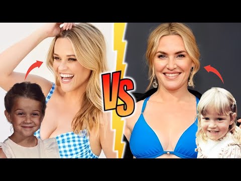 Kate Winslet VS Reese Witherspoon✨Beauty queens' transformations from childhood to now⏳😍