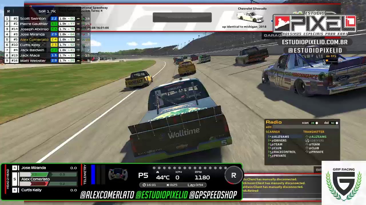 Nascar Truck Series - iRacing Chevy Silverado - YouTube