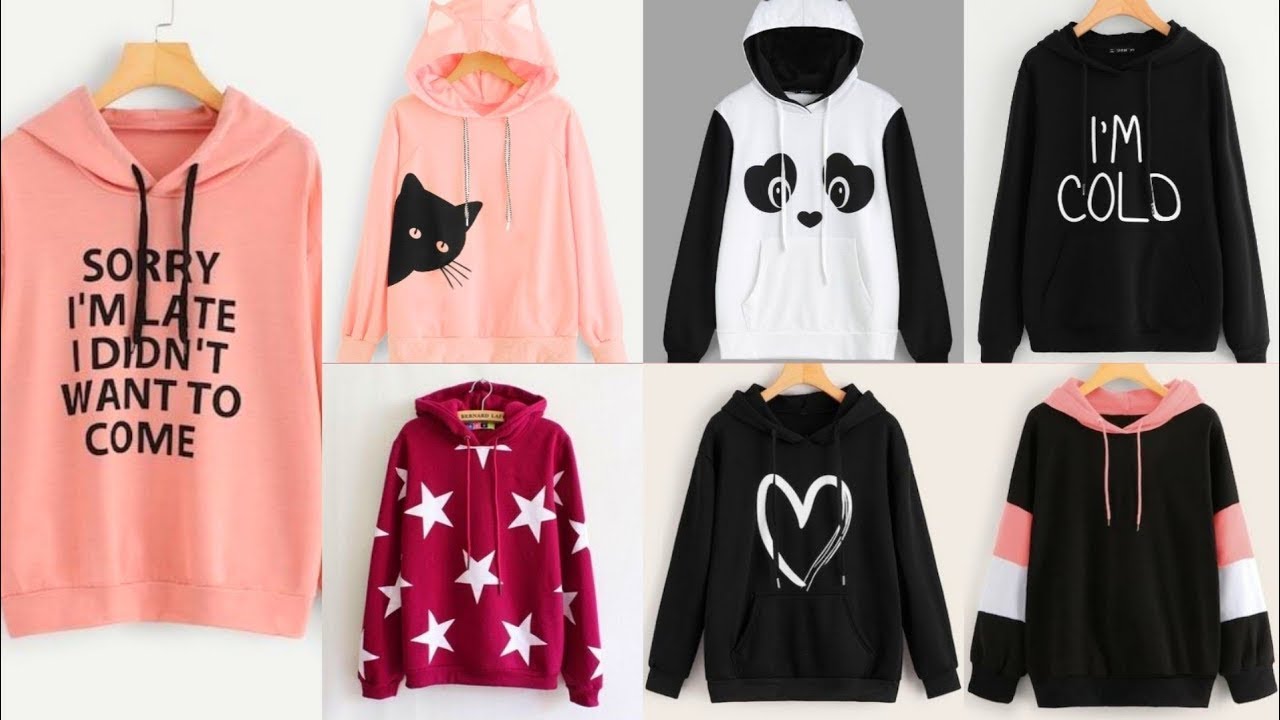 HOODIES For Girls || StylisH & Latest Hoodie Designs🥼 || Winter ...