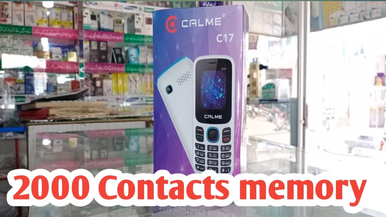Calme Mobile C17 Unboxing & Review - YouTube