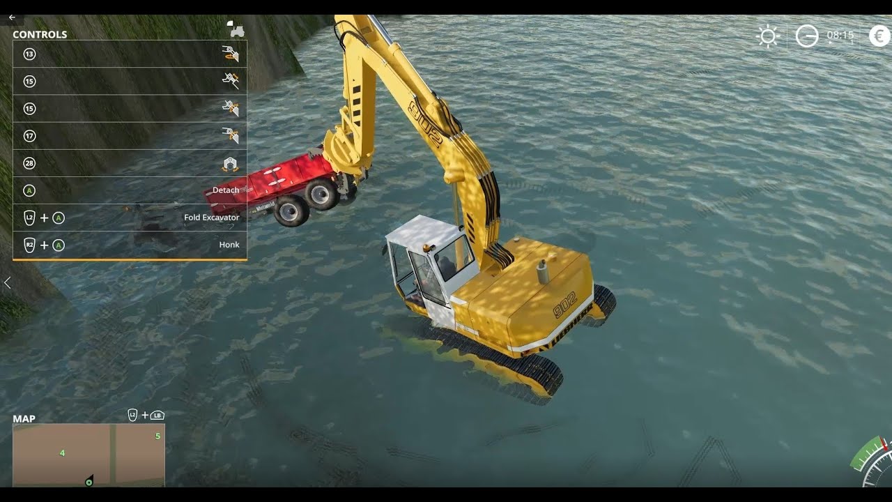 Farming Simulator 19 tractor accident +recovery1 FS19 tractor fails ...