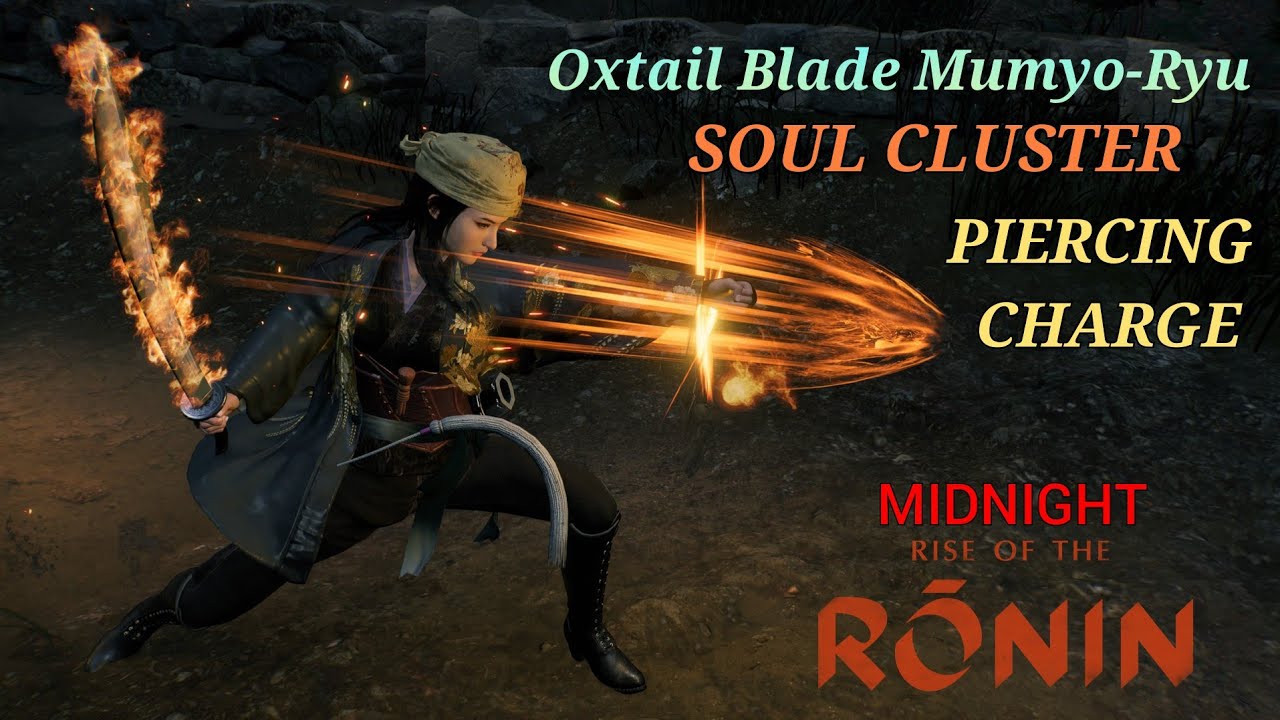 Rise of the Ronin - Oxtail Blade Mumyo-Ryu & Soul Cluster/Piercing ...