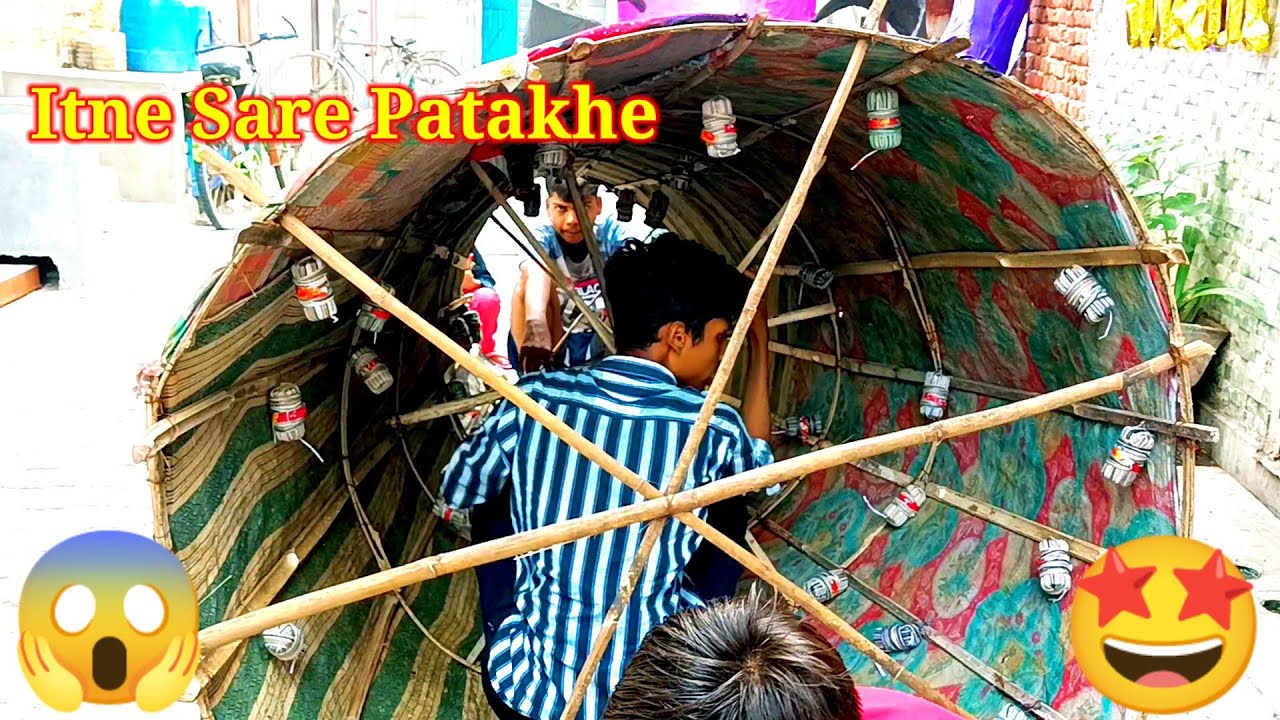 # Vlog (part-1) itne sare patakhe😱/ maja a Gaya 😃🤩🥳 - YouTube