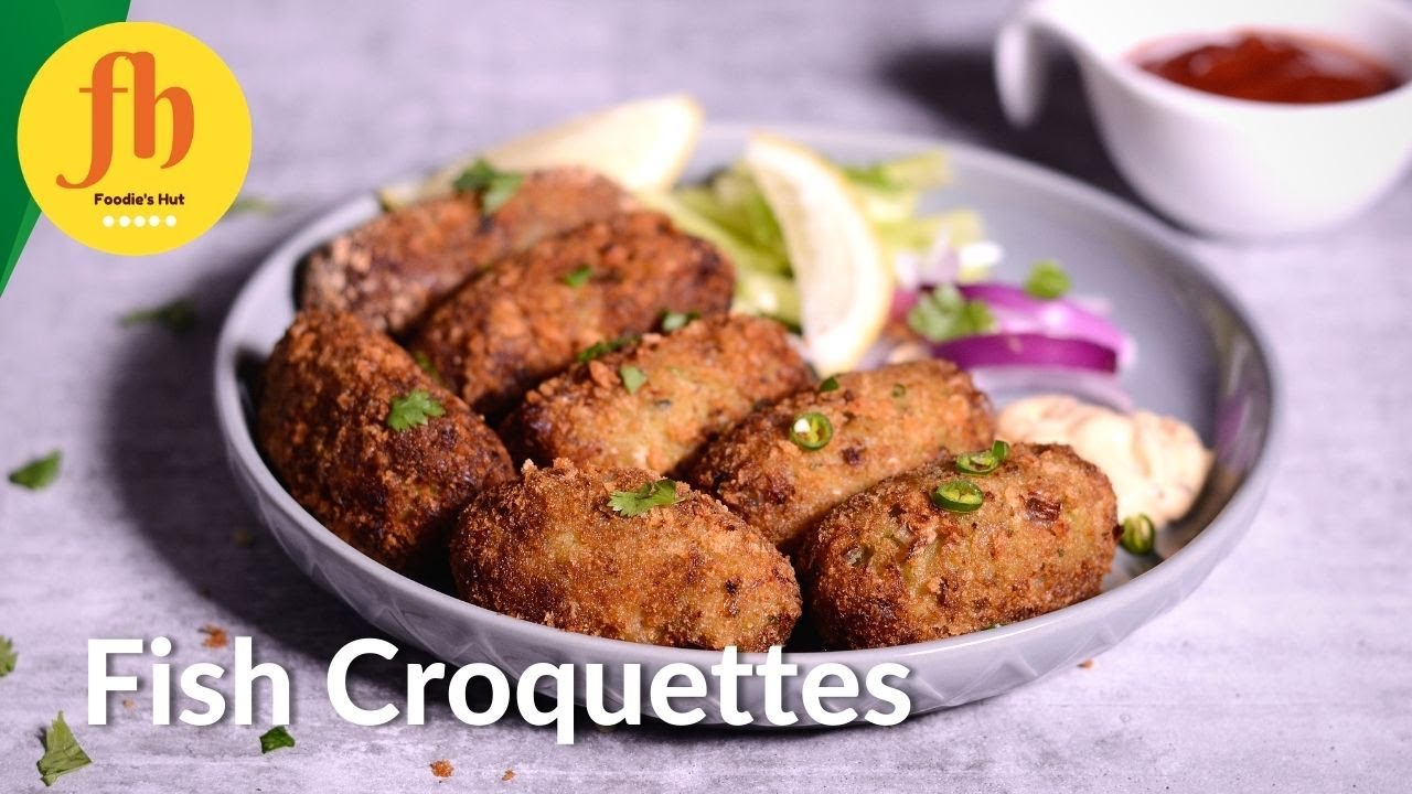 Fish croquettes | Fish Roll - Freezer-friendly Prep-ahead Party Food ...