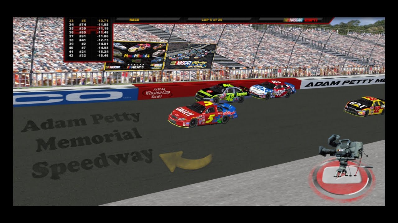 Nascar Racing 2003: Winston Cup Racing at Adam Petty Memorial Speedway ...