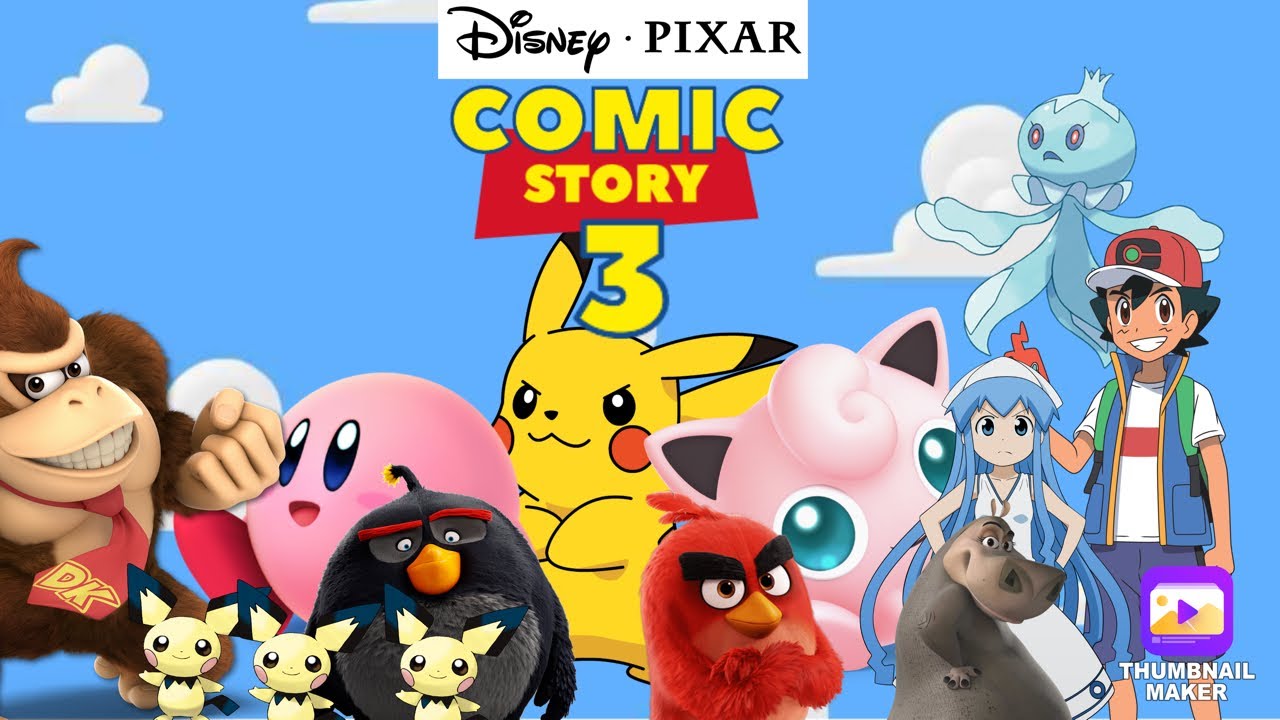 Comic Story 3 (Toy Story 3 Style) Trailer (Comic Toons) - YouTube