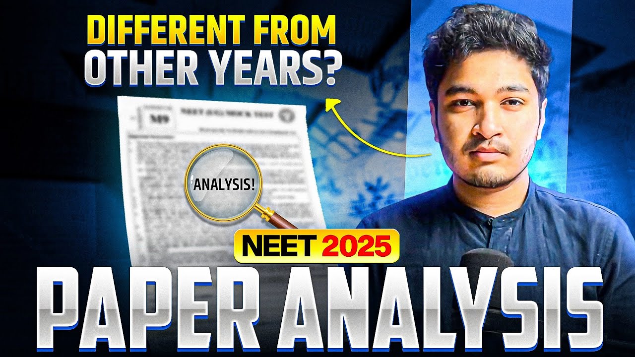 Neet 2025 Deep Paper Analysis🔥| Shocking 😧 Cut-off & paper trends 📄 ...