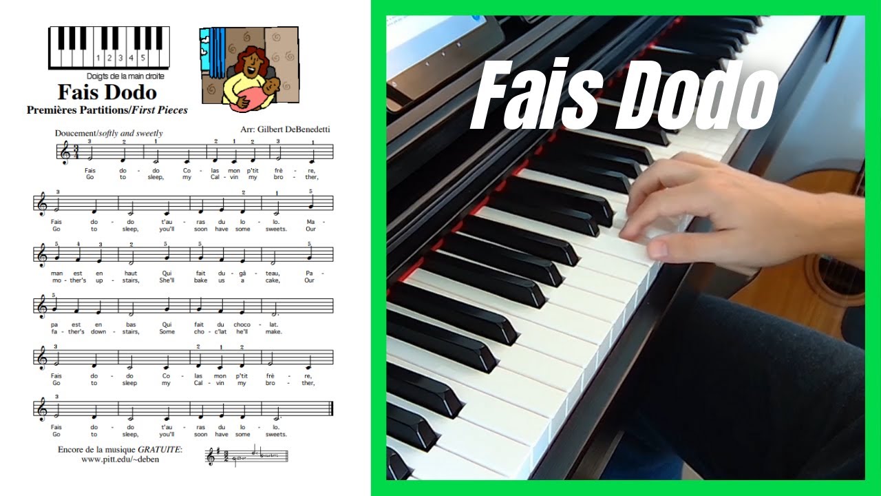 FAIS DODO || Beginner: First Pieces - YouTube