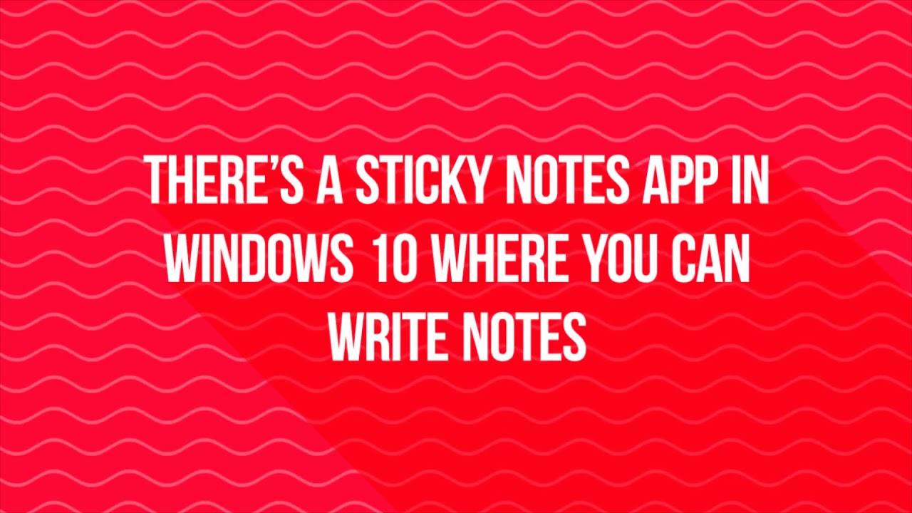 Keep Track of Your Notes with This Easy Windows 10 Tip - YouTube