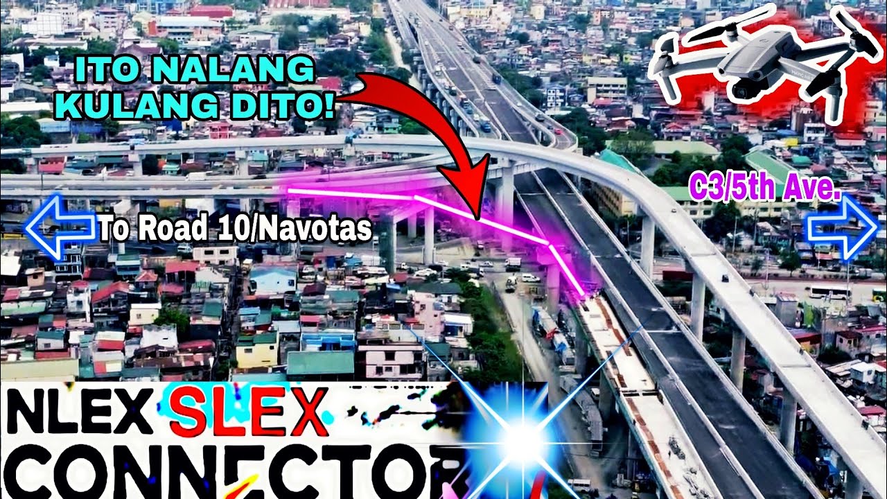 DRONE SHOT! AERIAL VIEW!NLEX-SLEX CONNECTOR UPDATE(March 14,2022 ...