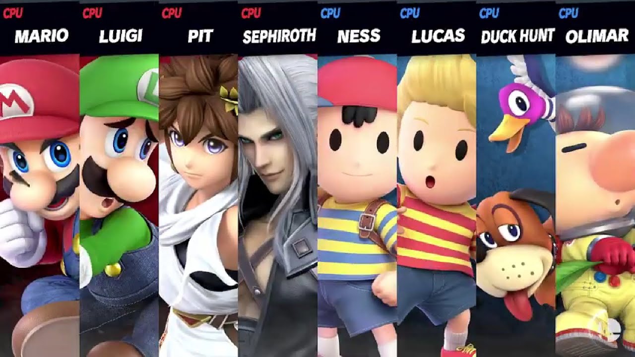 Super Smash Bros. Ultimate - Battle #2069 Mario Bros. & Angels VS ...