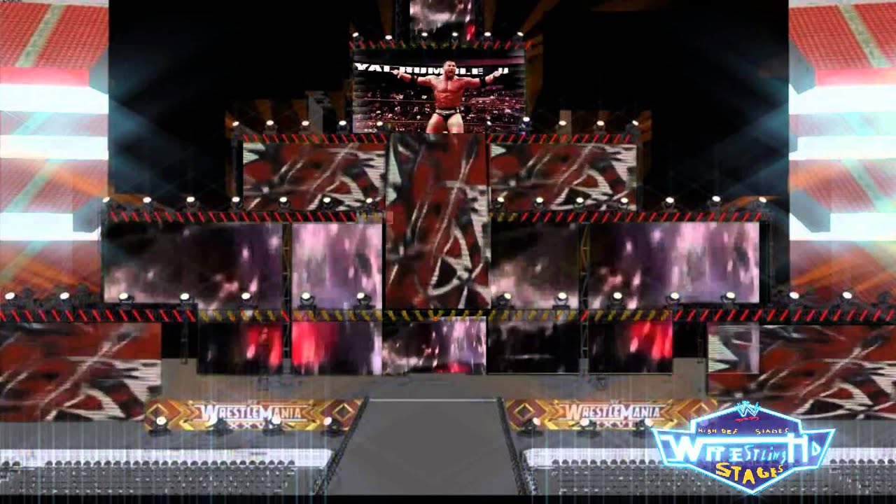 wwe wrestlemania 26 batista stage concept 1080 hd - YouTube