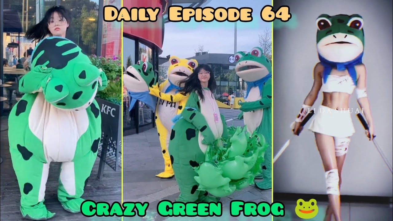 Crazy Frog Chinese Hot Beauty - Crazy Green Frog - YouTube