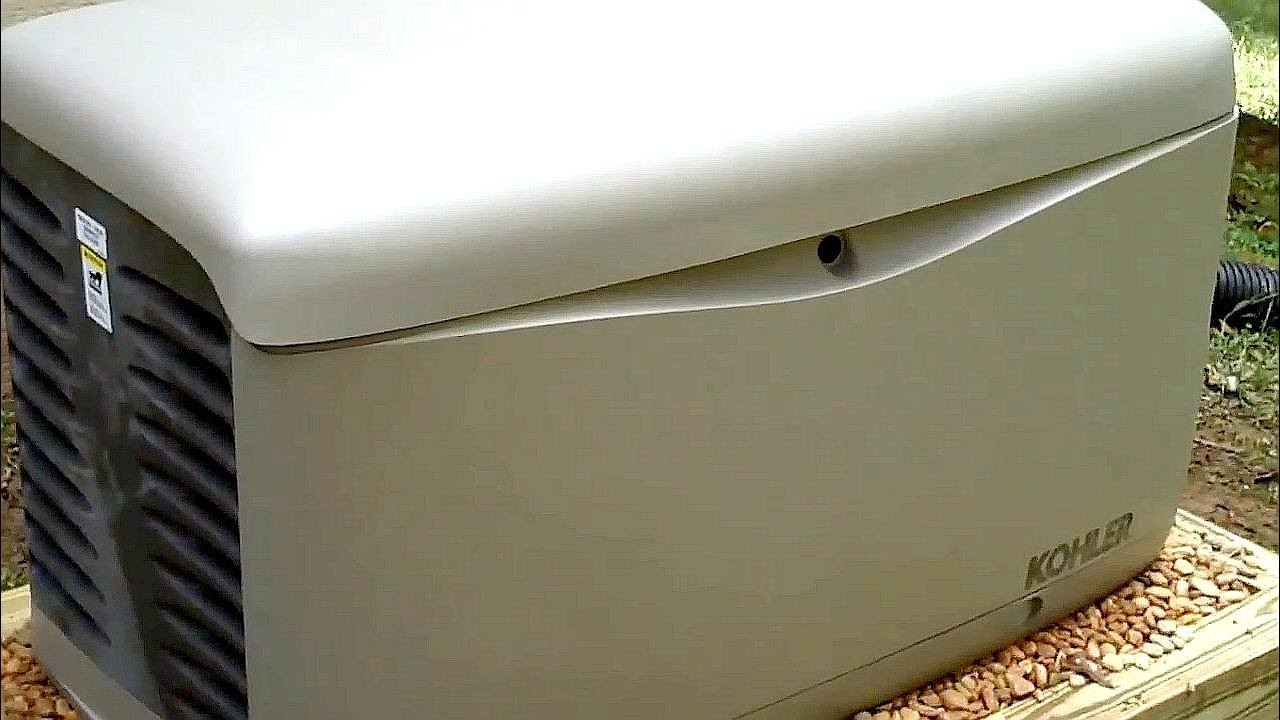 Installing A Kohler 14 KW Standby Generator at K8EAB - Oct 2015 - YouTube