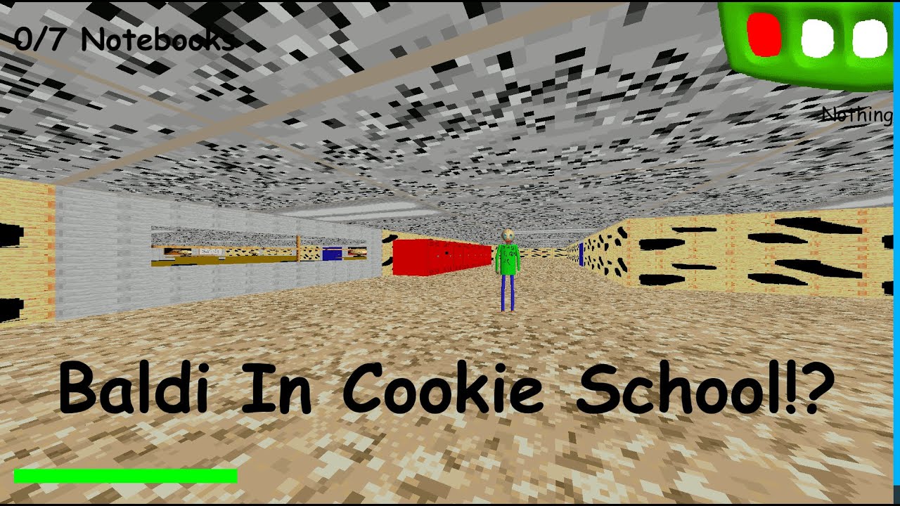 Baldi In Cookie! | Baldi's Basics Mod! - YouTube