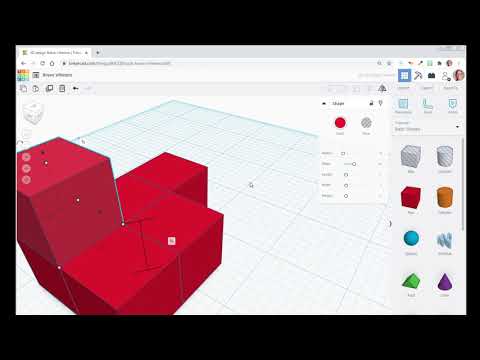 Building your Puzzle Cube Toy parts in Tinkercad - YouTube