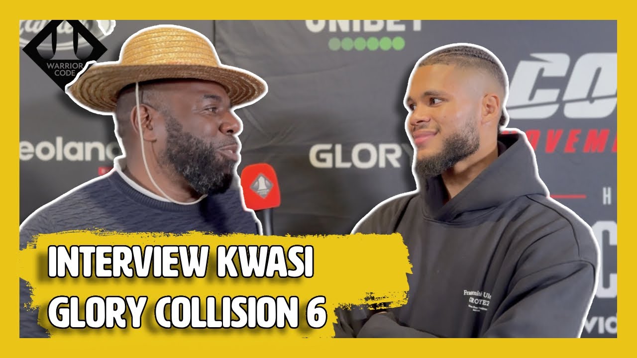 Interview Chico Kwasi na GLORY Collision 6 - YouTube