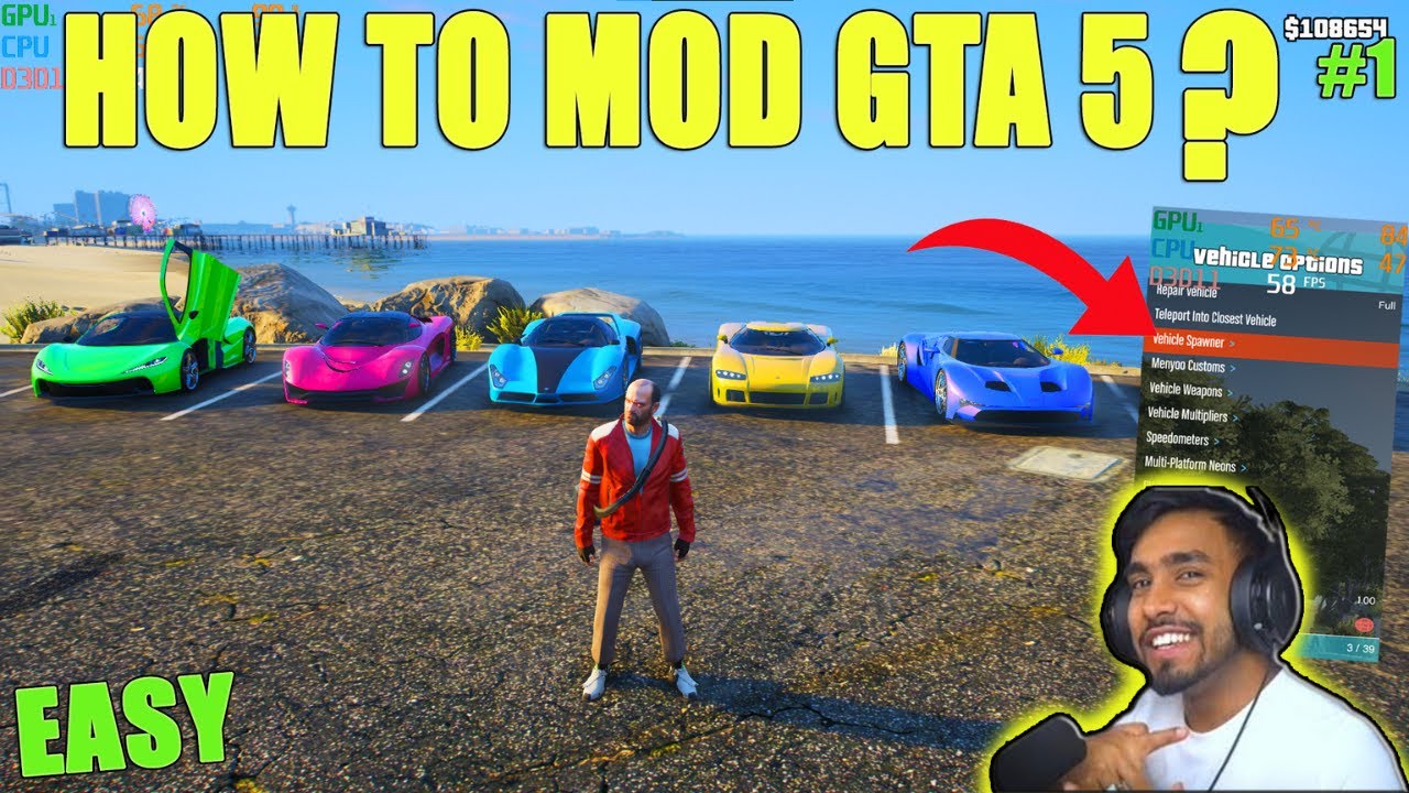 How To Add Mod In GTA 5 | How to Install GTA V PC Mods | Simple And ...