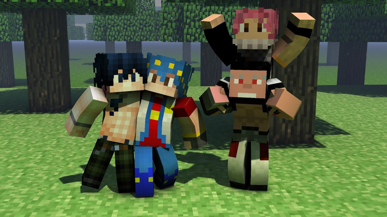 Fairy Tail Addon for Minecraft PE - YouTube