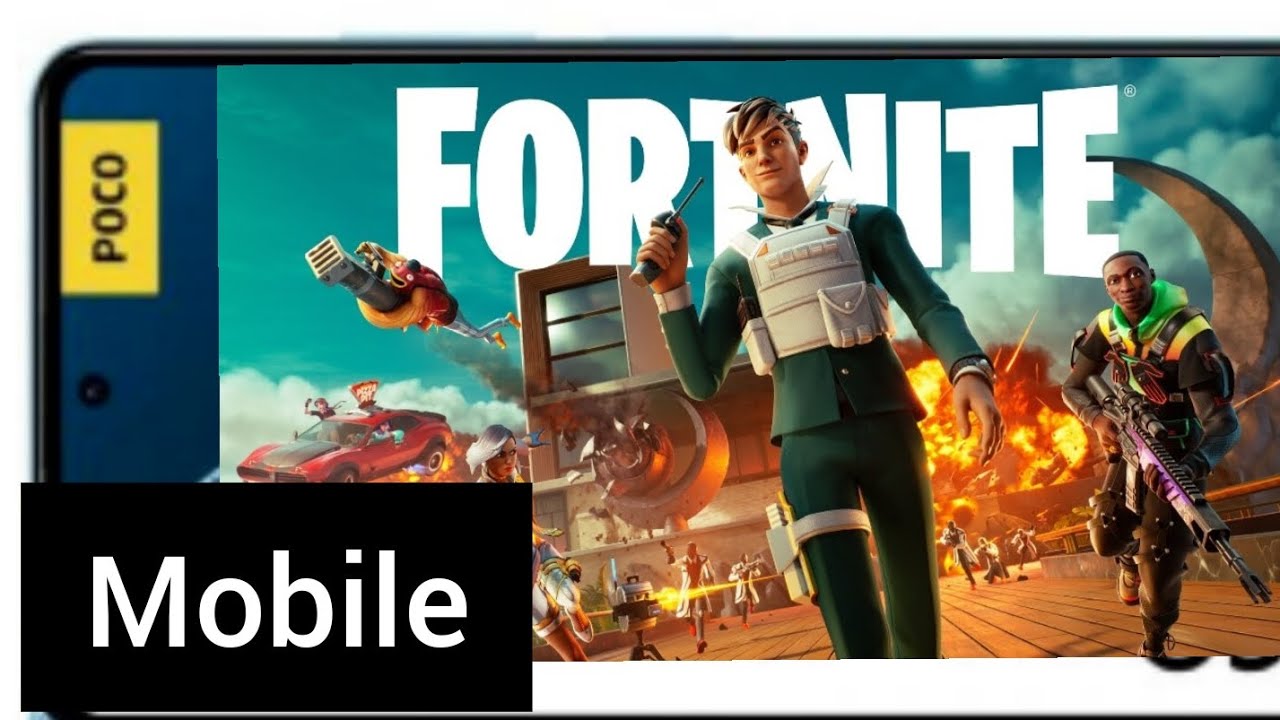 fortnite mobile gameplay. xiaomi poco x5 pro - YouTube