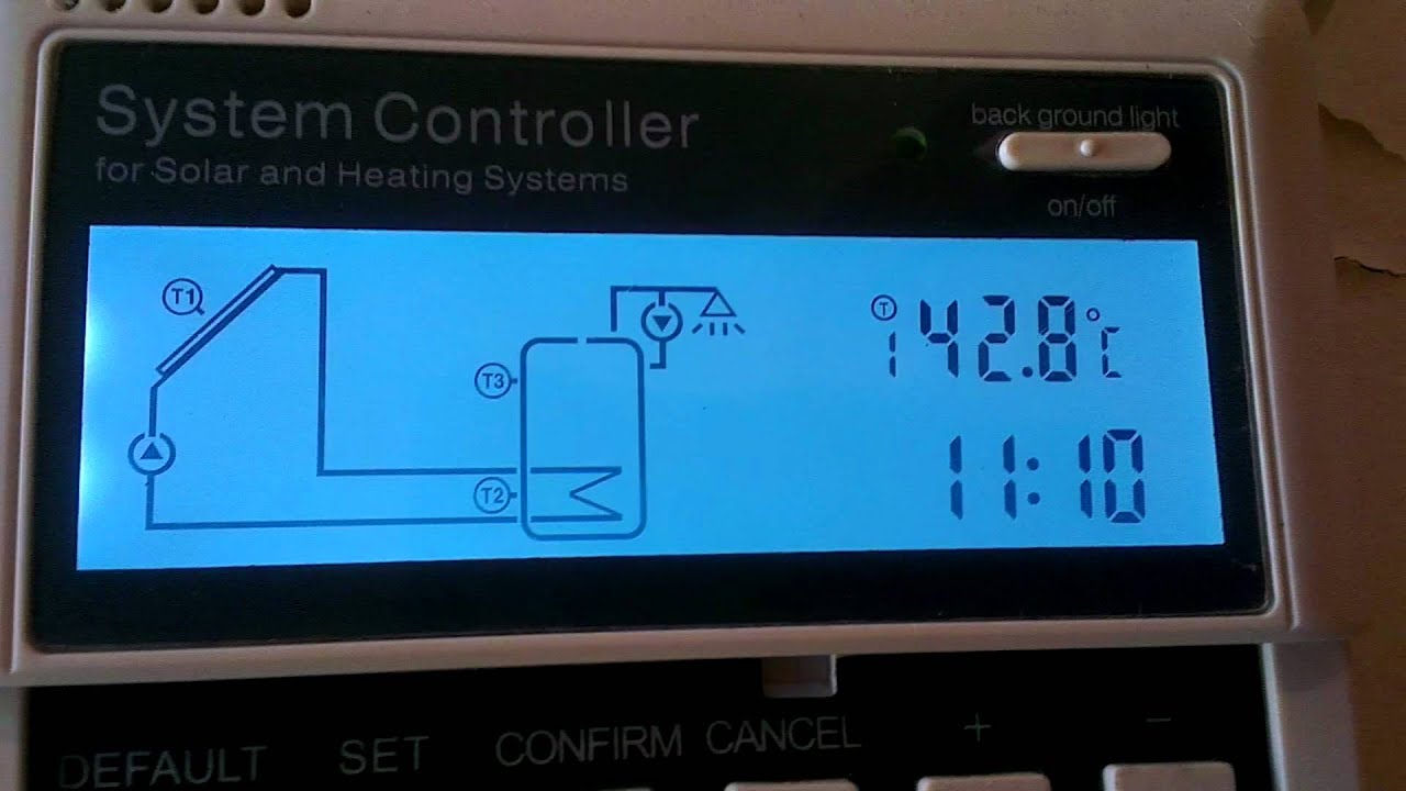 SP24 solar controller function - YouTube