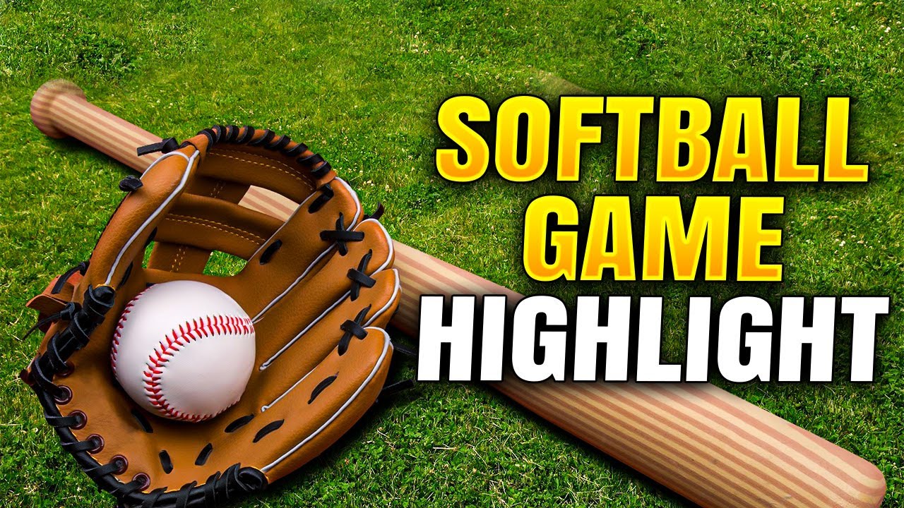 Softball game highlights - YouTube